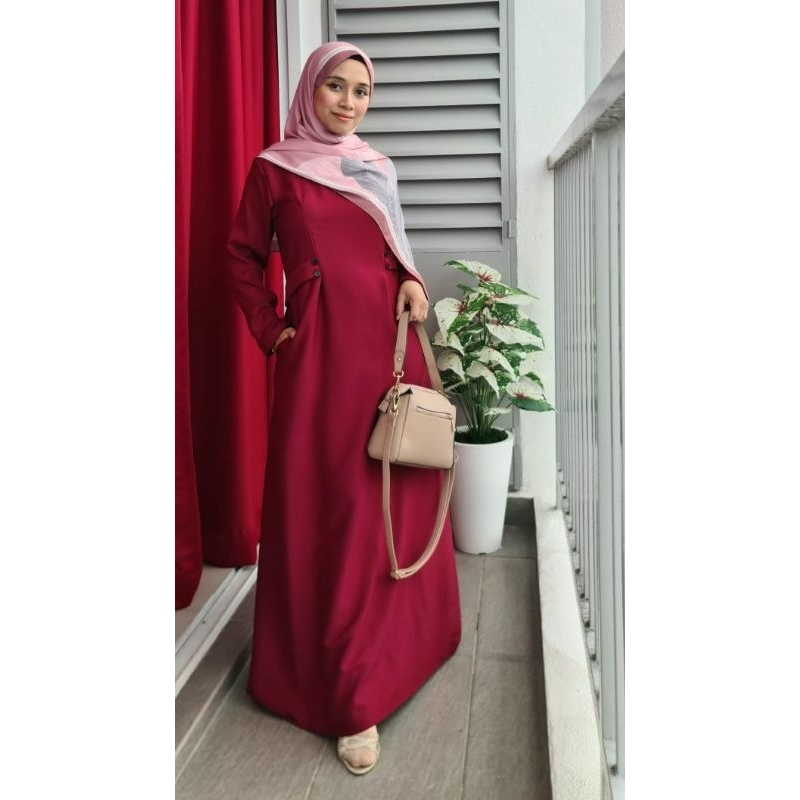 RUBY DRESS MUSLIMAH FASHION | Shopee Malaysia
