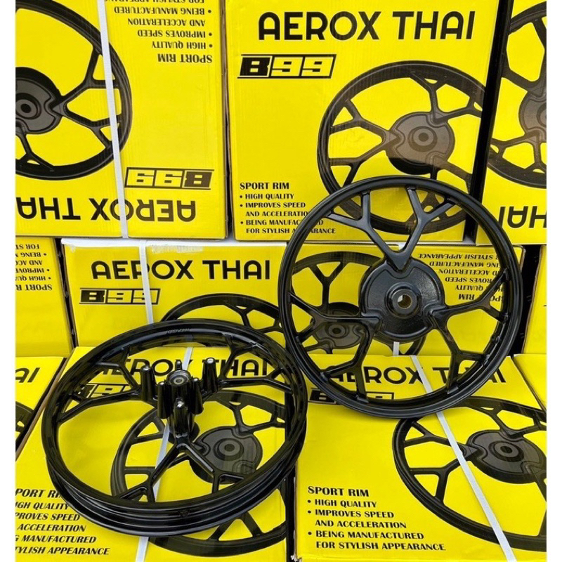 🔥 NVX AEROX THAI CUTTING RIM SIAP BUSH & BEARING NVX-155 V1/V2 NVX ...