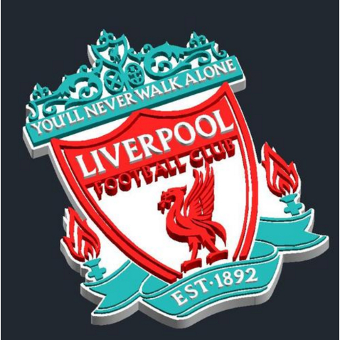 LIVERPOOL FC - LOGO Fridge Magnet | Shopee Malaysia