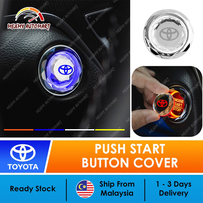 TOYOTA Push Start Cover VIOS YARIS COROLLA CROSS VELOZ FORTUNER HILUX ...
