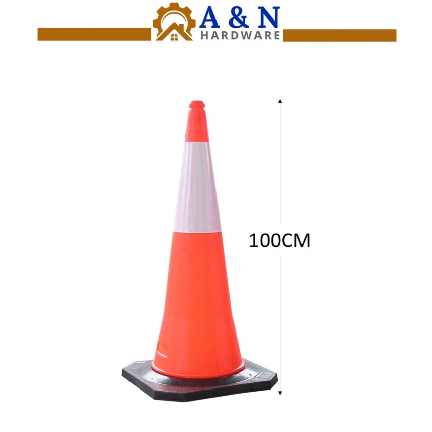 40" Safety Traffic Cone /Traffic Safety Cone / Big Road Block Cone ...
