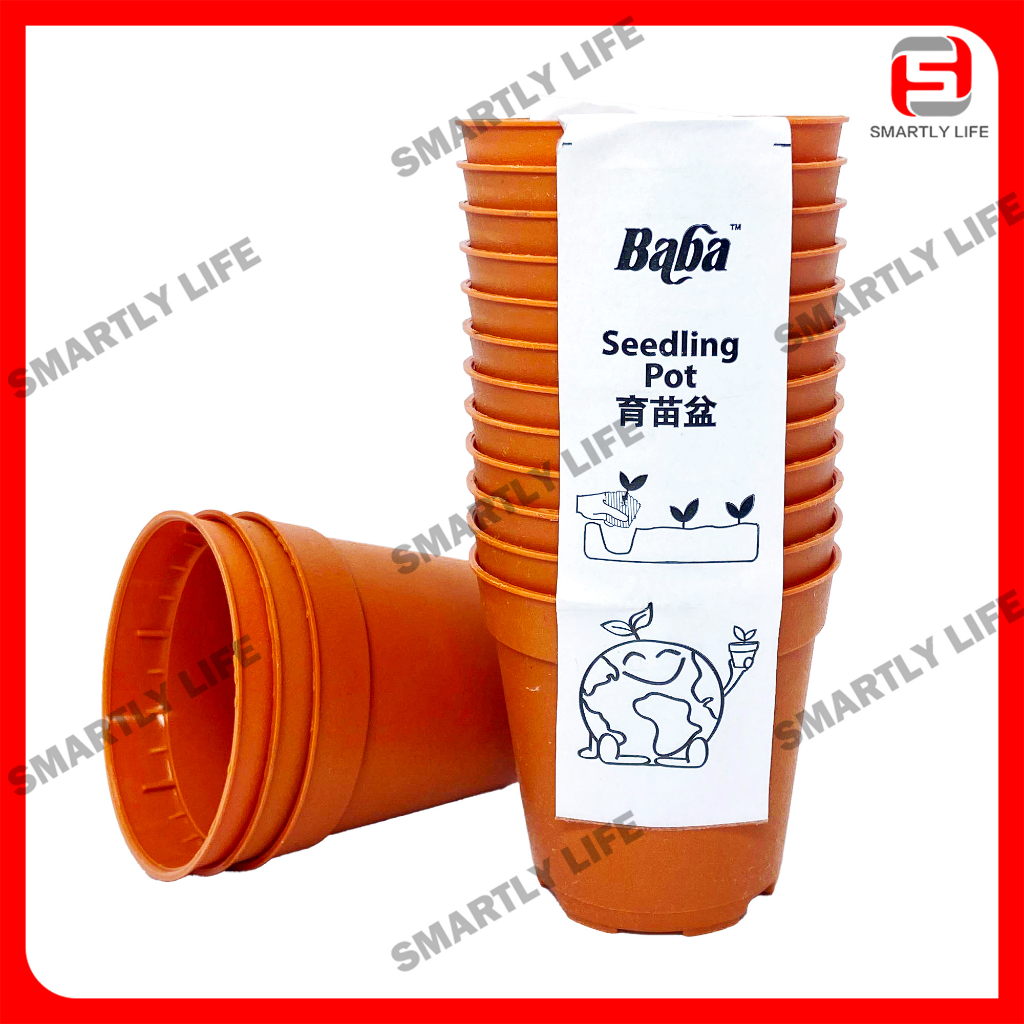 Baba 55 Seedling Pot (1 Set 12pcs) Pasu Benih Tanaman Gardening Cactus ...