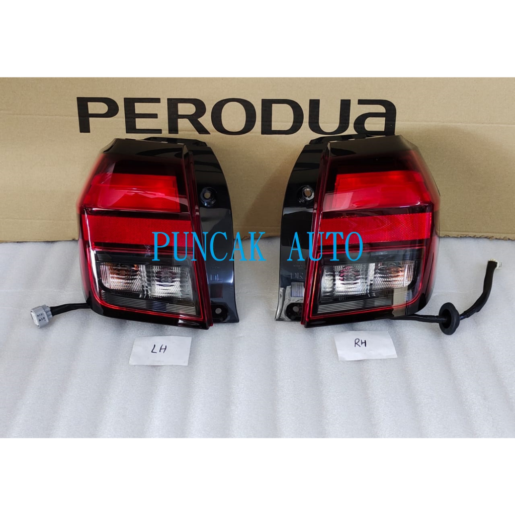 PERODUA AXIA 2023 TAIL LAMP REAR LIGHT LAMPU BELAKANG ORIGINAL NEW ...