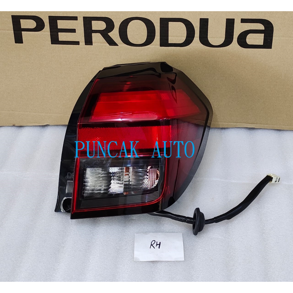 PERODUA AXIA 2023 TAIL LAMP REAR LIGHT LAMPU BELAKANG ORIGINAL NEW ...