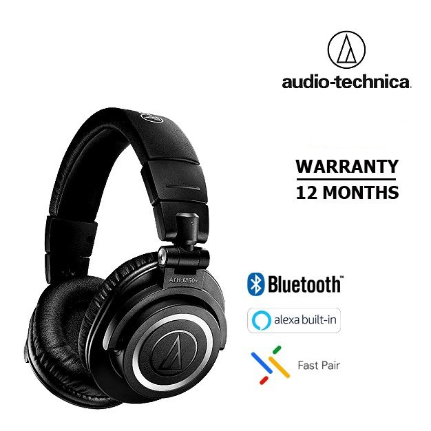 Audio-Technica ATH-M50xBT2 Wireless Over-Ear Microphone Professional ...