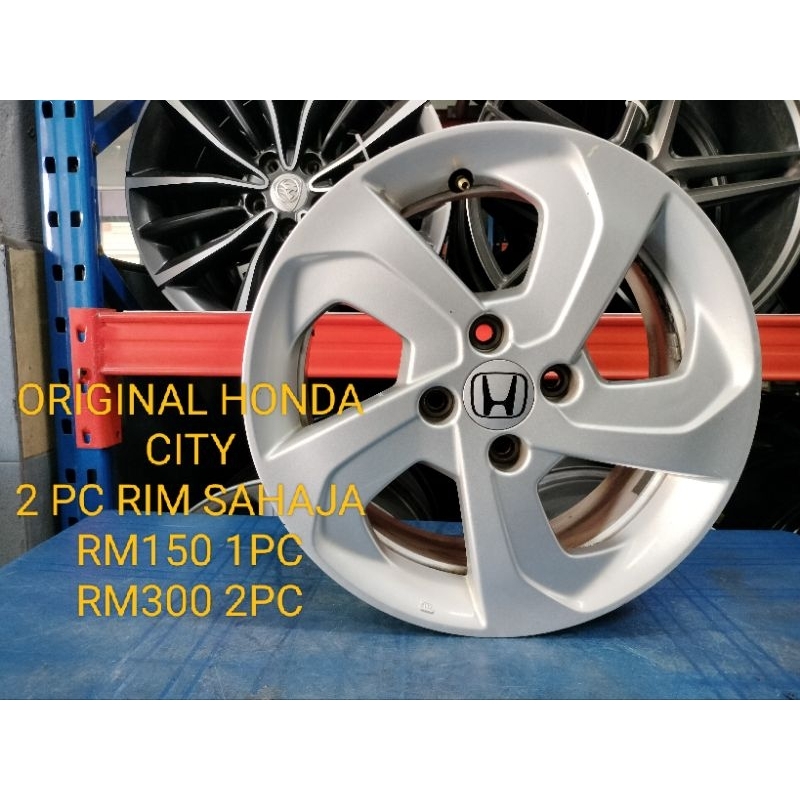 USED SPORT RIM 15 INCH ORIGINAL HONDA CITY MODEL | Shopee Malaysia