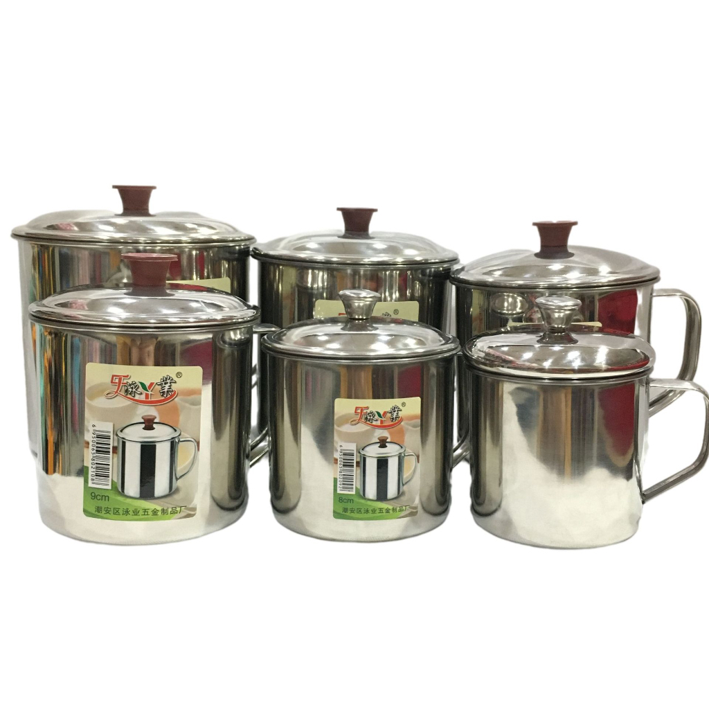 Portable Stainless Steel Cup Mug Camping Outdoor Travel Stainless Steel ...