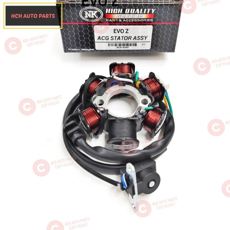 STATOR COIL COMP/ FIELD COIL ASSY - DEMAK - EVO Z/ EVO ZR/ DV 110/ MV 110/ MATRIX SPORT (1 ...