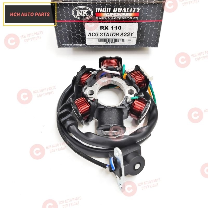 STATOR COIL COMP/ FIELD COIL ASSY - AVETA - RX 110 (NK) | Shopee Malaysia