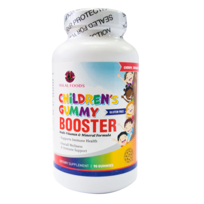 HALAL FOODS- Children's Gummy Booster Gluten Free (90 Gummies) | Shopee ...