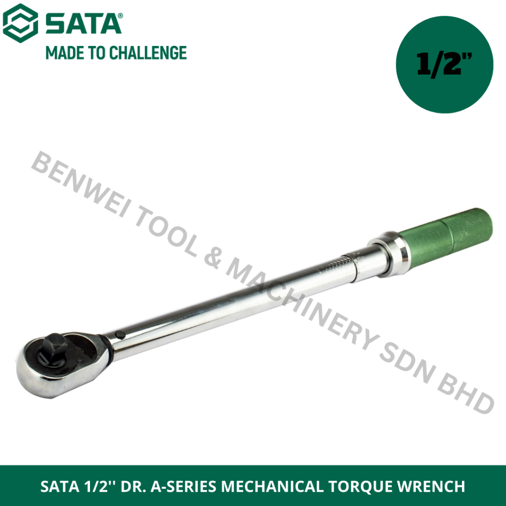 (ND) SATA 1/2'' DR. A-SERIES MECHANICAL TORQUE WRENCH / 20-100N.M. / 40 ...