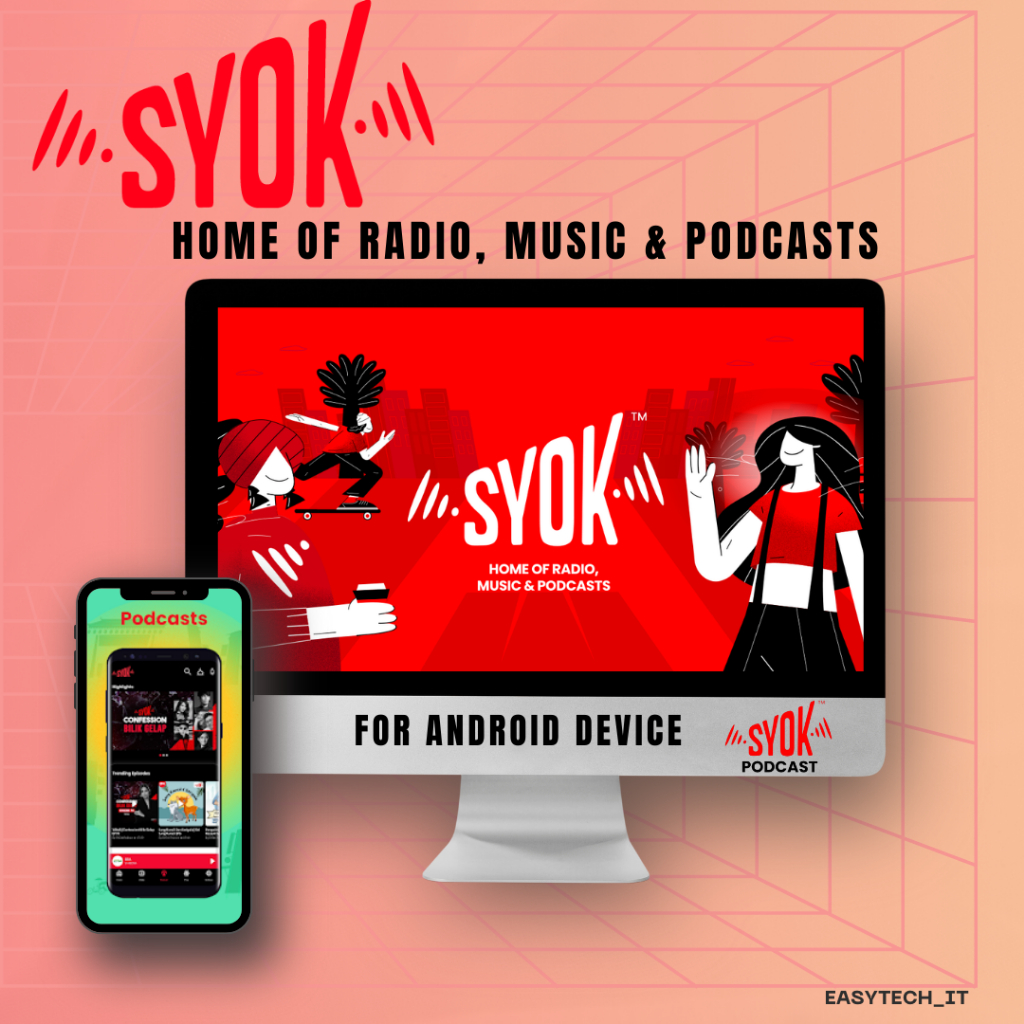 📍SYOK - Home of Radio, Music & Podcasts for Android device📍 | Shopee ...
