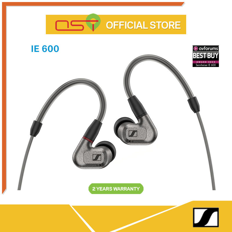 Sennheiser IE 600 In-Ear Headphone with Unique dual-chamber Absorber ...