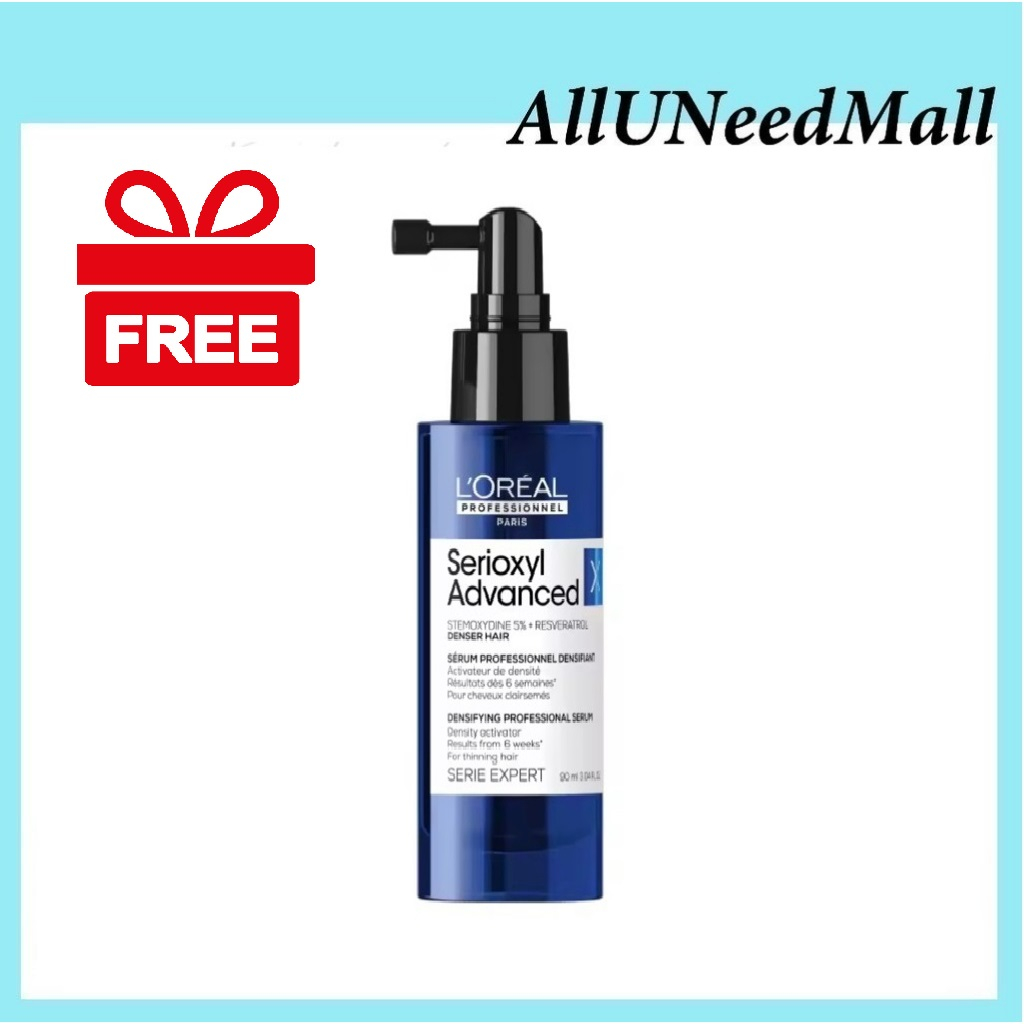 Loreal Serioxyl Advanced Denser Hair Growth Serum - 90ml (New Packaging ...
