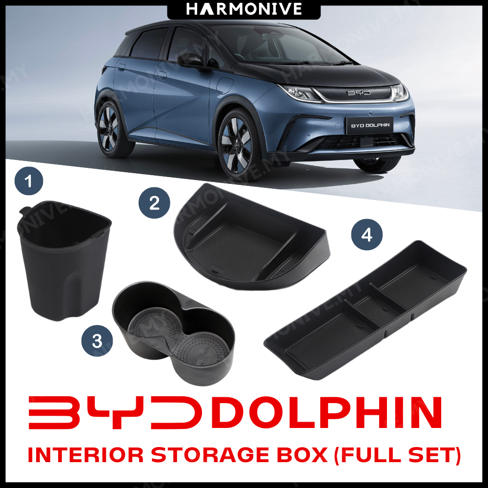 BYD Dolphin Accessories Armrest Storage Organizers Compartment Box ...