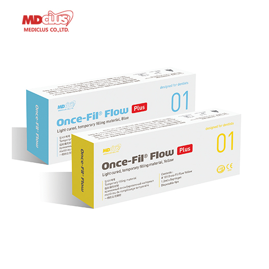 ONCE-FIL FLOW (Light Cured, Temporary Filling Material Blue/Yellow ...