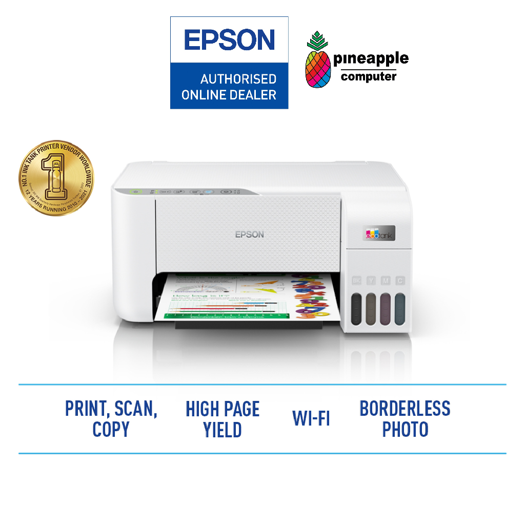 Epson L3250/ L3256 (Replacement of L3150/ L3156) Ecotank All-In-One ...