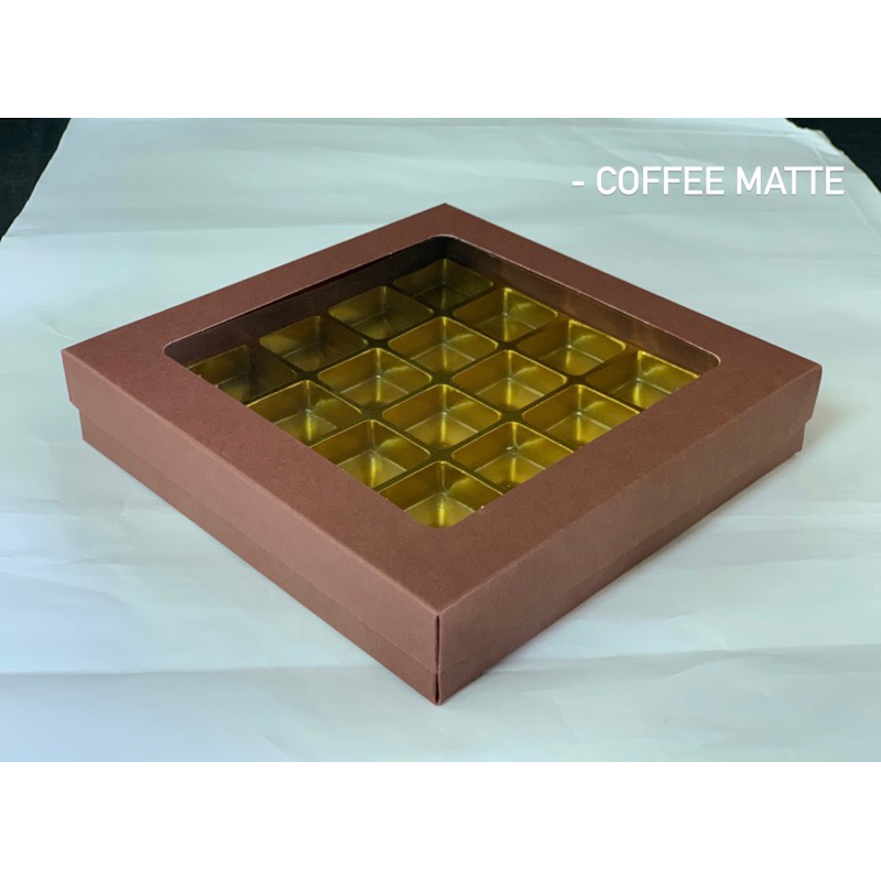 chocolate box 25 holes/kotak chocolate/kotakgula-gula/kotak letak ...