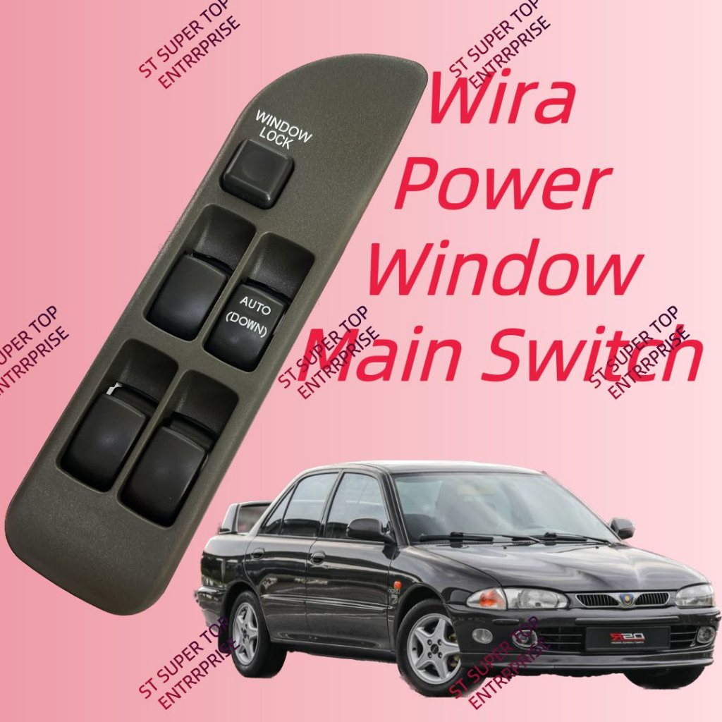 Power Window Main Switch PROTON Wira P.W. Main Switch (Auto Down ...