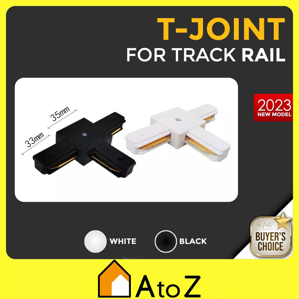 【TRACK RAIL】LED Track Light Rail 1M 1.5M 2M Lampu Track Joint Light L ...