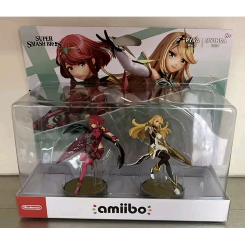 ORIGINAL from KOREA! Amibo Nintendo Switch Pyra + Mythra (1set ...