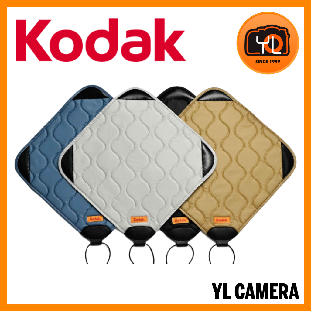 Kodak Camera Wrap (Steel Blue, Black, Khaki, Light grey) | Shopee Malaysia