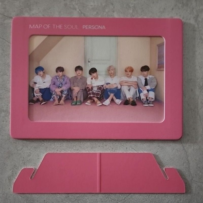 Pink Hard Cardboard Frame BTS Map of the Soul PERSONA | Shopee Malaysia