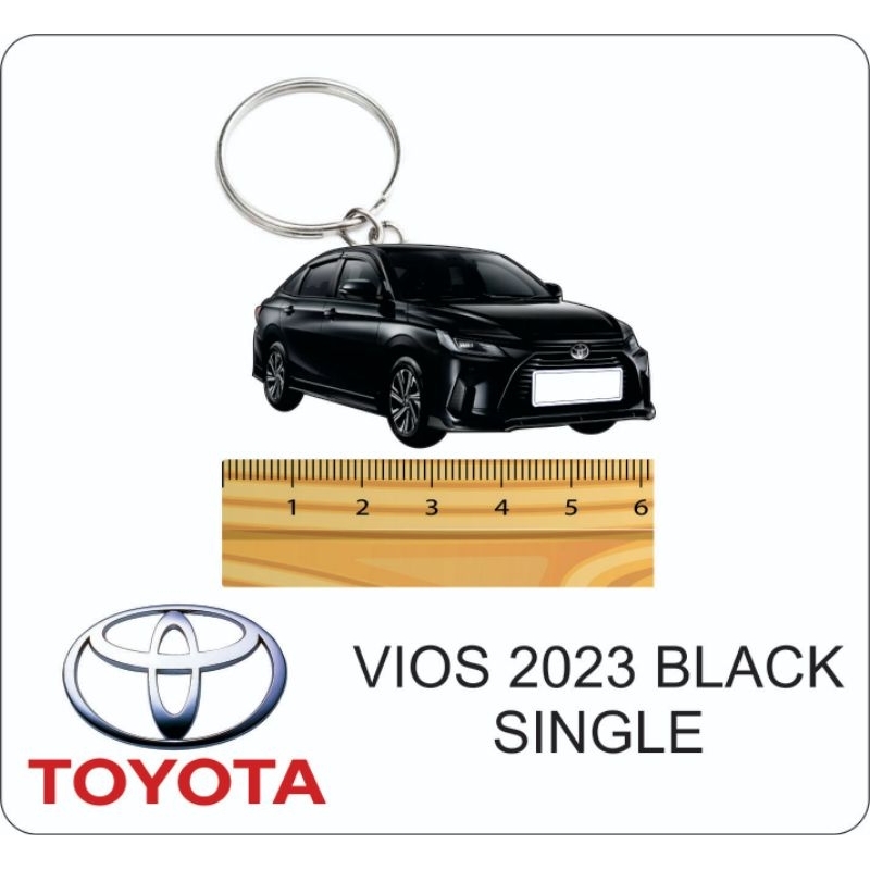 Toyota vios black 2023 2d keychain | Shopee Malaysia