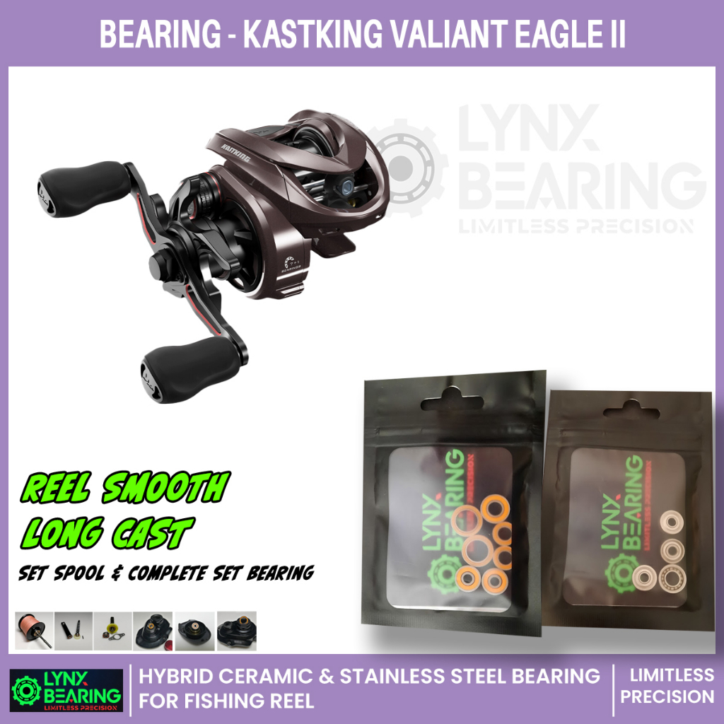 LYNX Bearing Kastking Valiant eagle II - ceramic/stainless steel ...