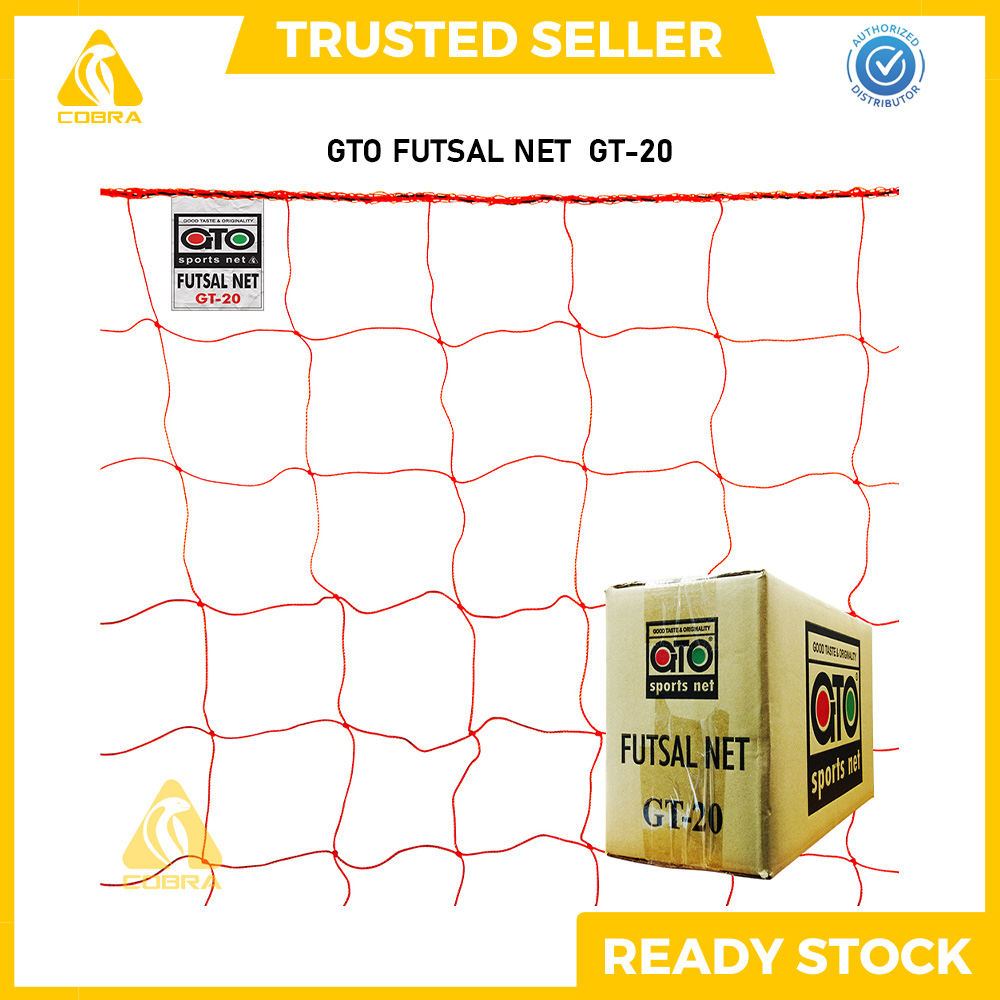 GTO 20 25 30 40 50 Futsal Sports Net Made from non-slip polyethylene twisted twine Net Futsal ...