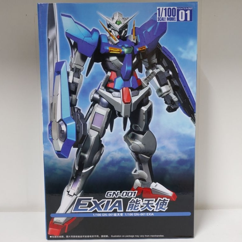 Exia 1/100 Scale Model Fighter 00 01 NG Model Kit | Shopee Malaysia