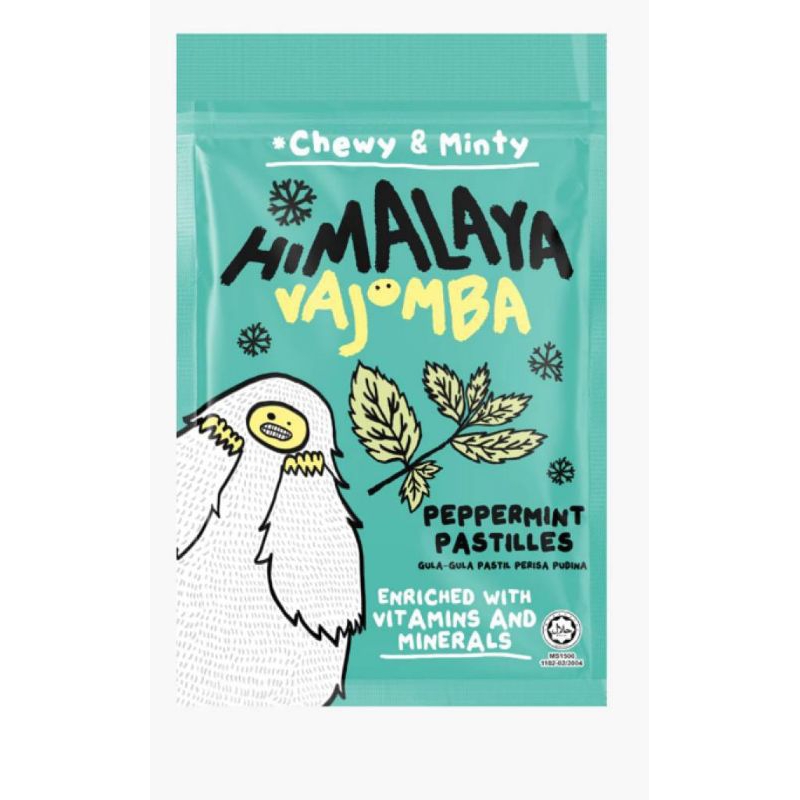 Himalaya Vajomba Pastilles 25g (Honey Lemon | Berry Sakura | Peppermint ...