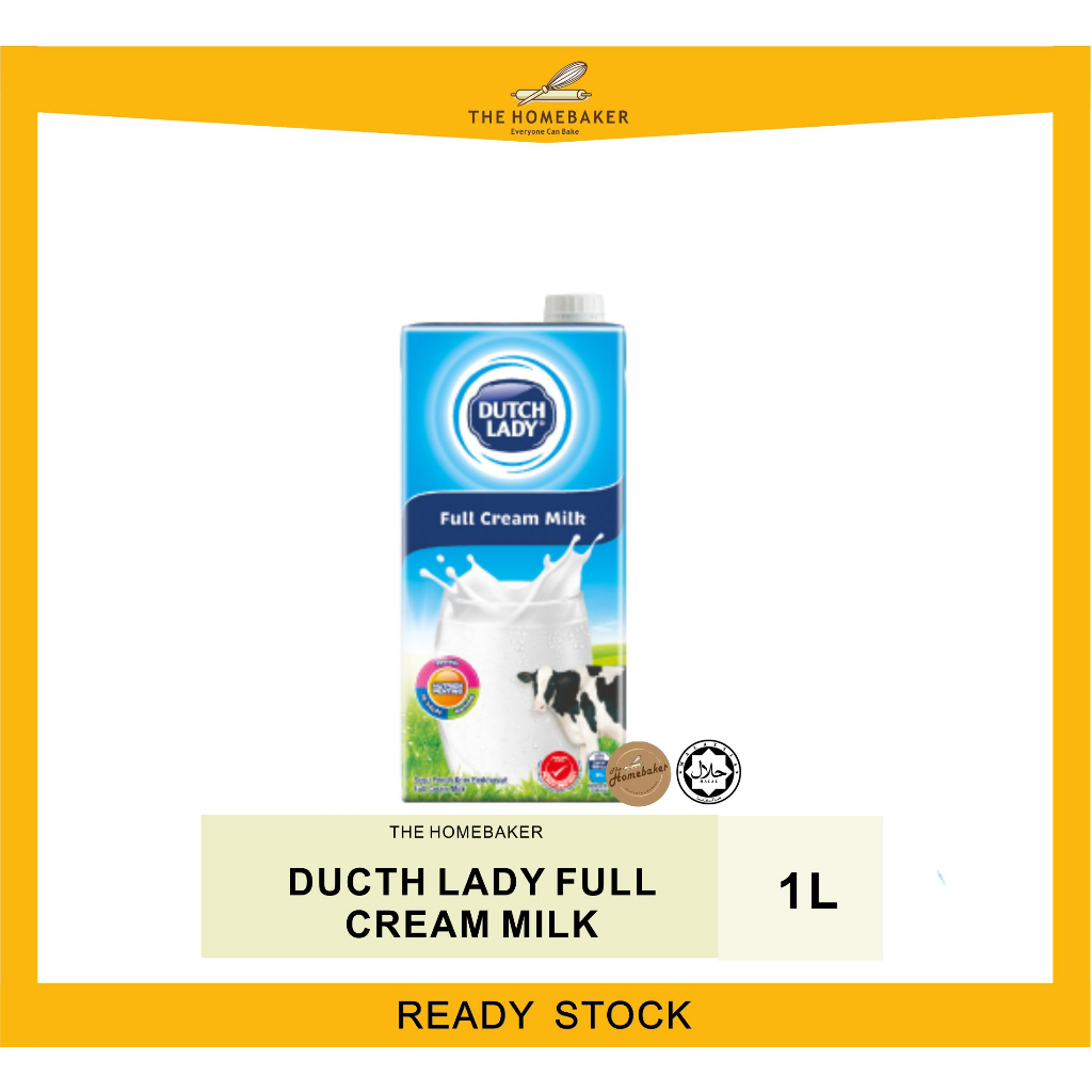 Professional Dutch Lady UHT Full Cream Milk 1litre / Home Baker | Shopee Malaysia