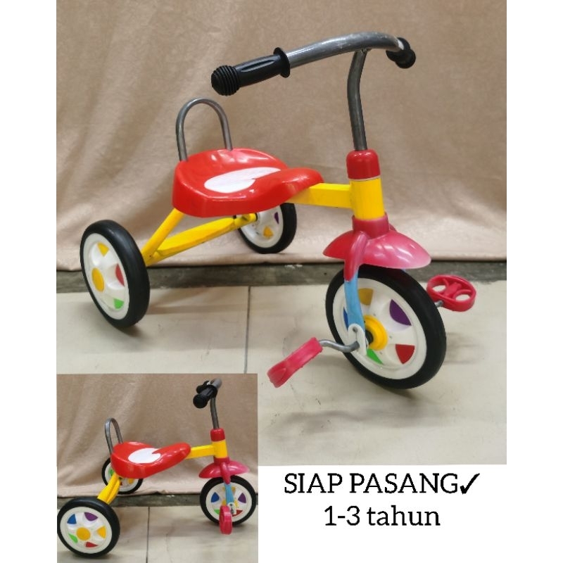 VVM: BASIKAL BUDAK RODA TIGA CHILDREN TRICYCLE 1-3 YEARS OLD | Shopee ...