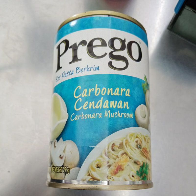 PREGO SOS PASTA BERKRIM CARBONARA MUSHROOM | Shopee Malaysia
