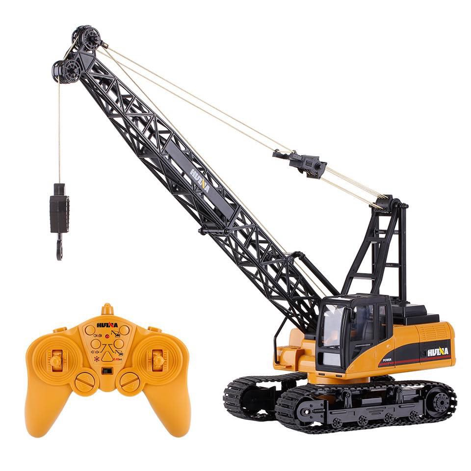 Huina 1572 15CH Remote Control Construction Crane Engineering Alloy ...
