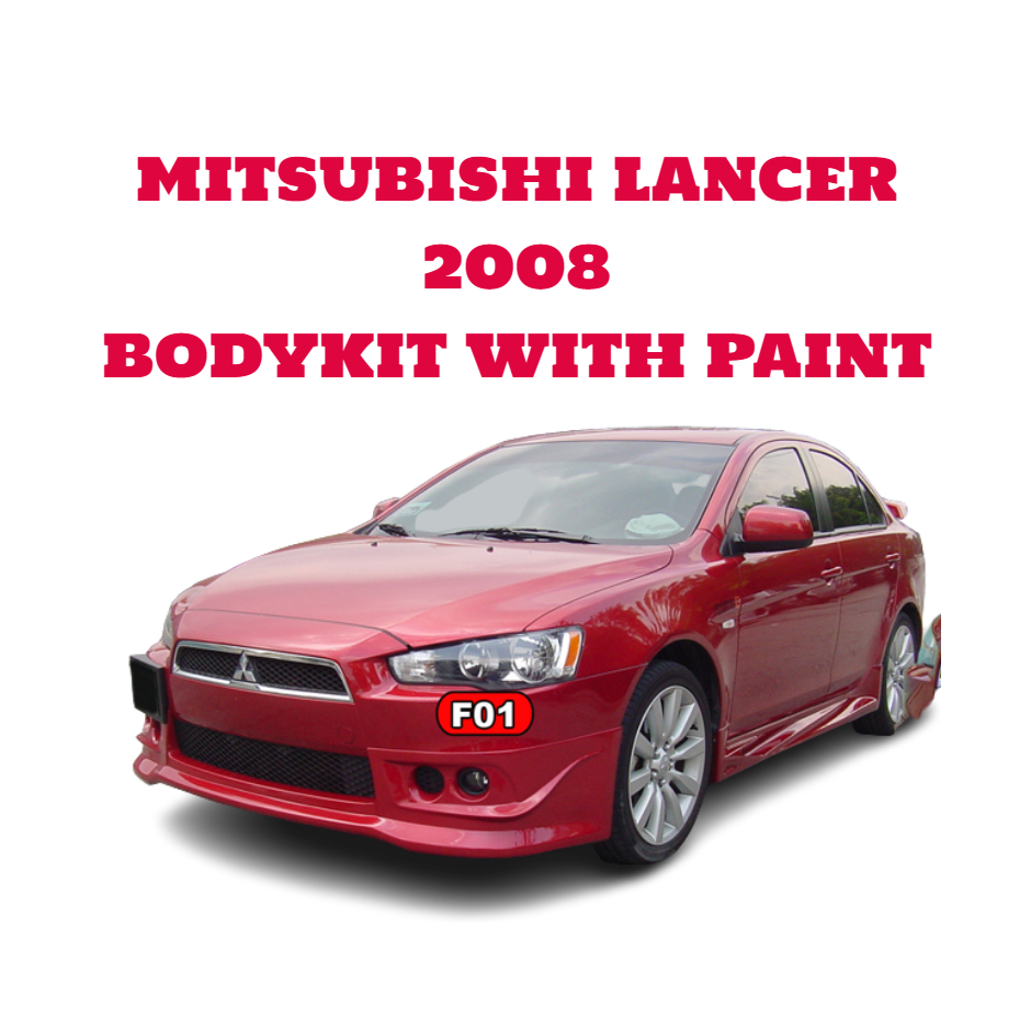 Mitsubishi Lancer 2008 FRP Bodykit in Raw Part (No Colour) | Shopee ...