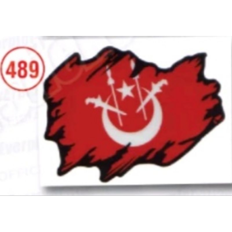 Sticker flag Malaysia,Johor, Melaka,Sabah,Sarawak,Perak,Perlis ...