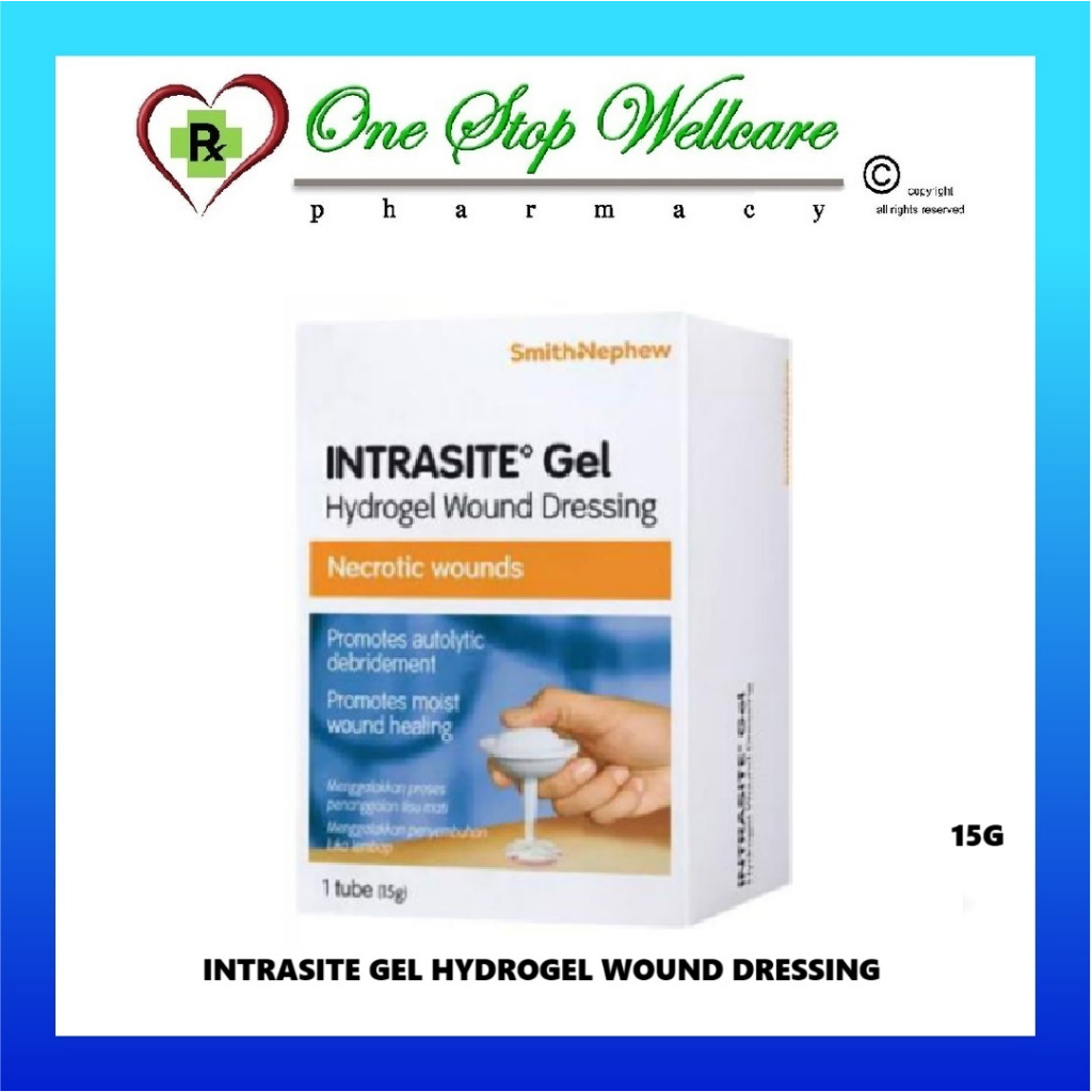 INTRASITE GEL HYDROGEL WOUND DRESSING 15G (EXP:07/2027) | Shopee Malaysia