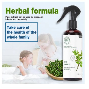 Green Prickly Ash Environmental Mite Remover Spray || Anti-Mite Dust ...