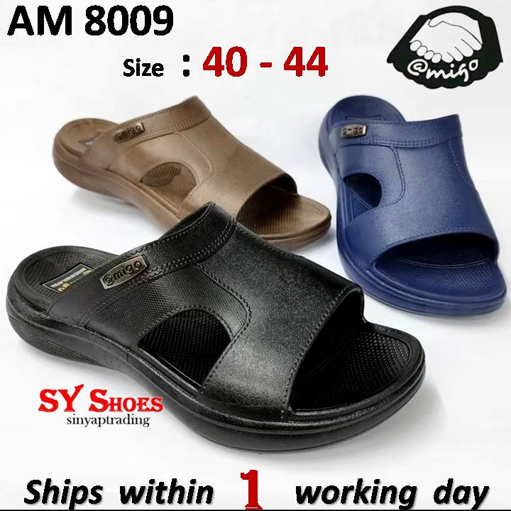 (SY Shoes) Original "@migo" Adult PV Rubber Anti Slip Sandals/Slippers ...