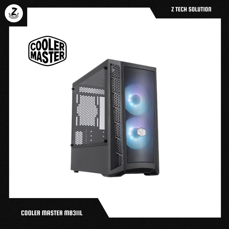 Cooler Master MasterBox MB311L ARGB Mini Tower Casing | Shopee Malaysia