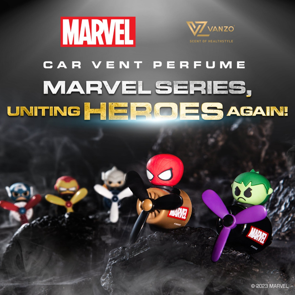 VANZO Marvel Series Car Vent Perfume & Refill | Shopee Malaysia