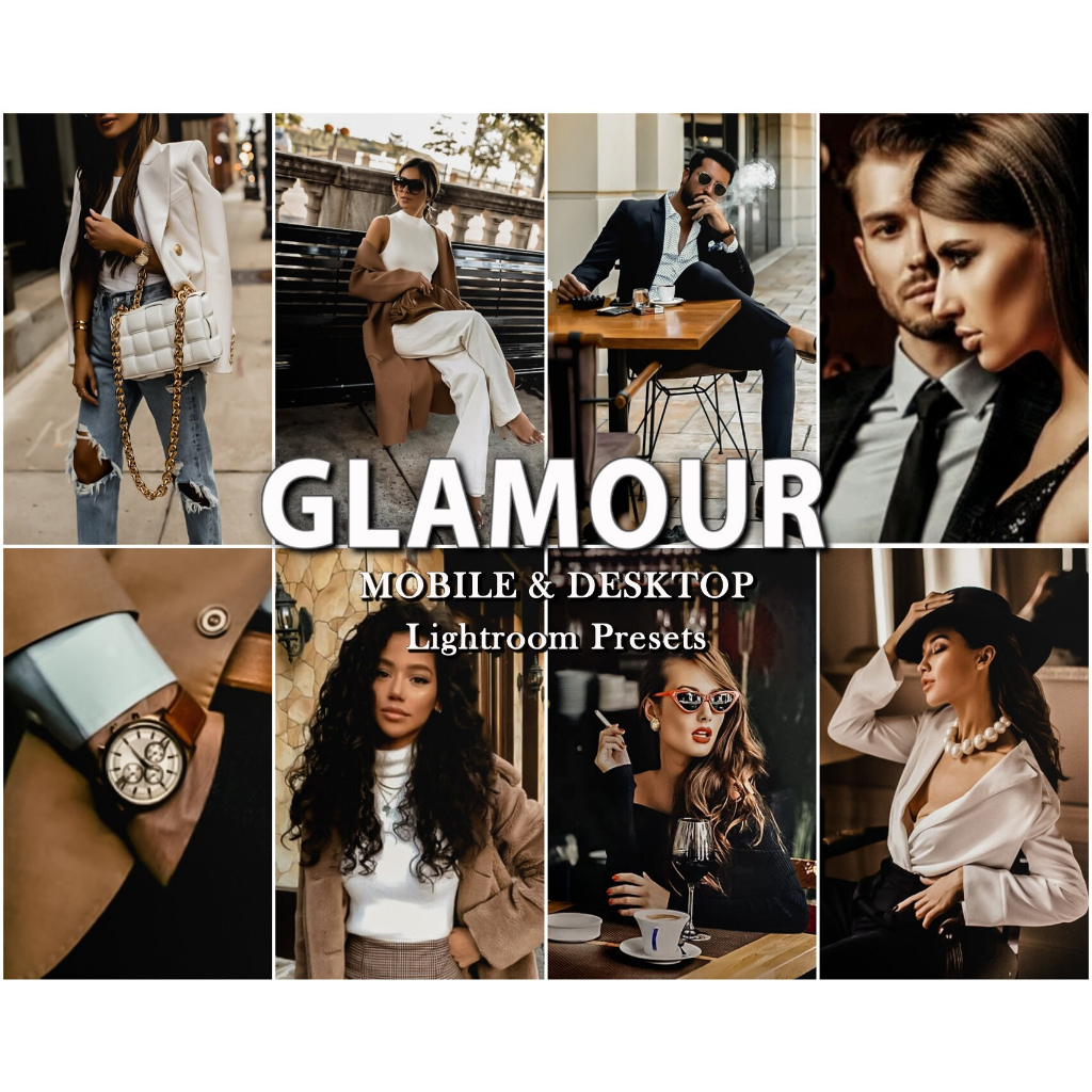 12 GLAMOUR MOBILE Lightroom Presets, Boudoir preset, Vintage preset ...