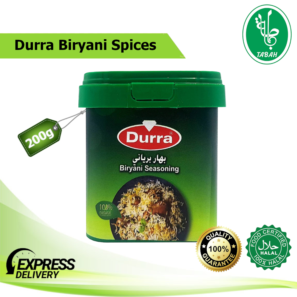 DURRA BIRYANI SPICES/REMPAH NASI BIRYANI ARAB/200G | Shopee Malaysia