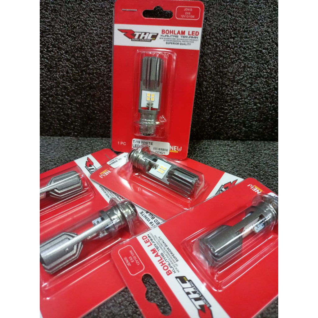 Mentol Depan Led T9 Untuk Semua Jenis Motor Model T19 (Ac/Dc) 100% ...