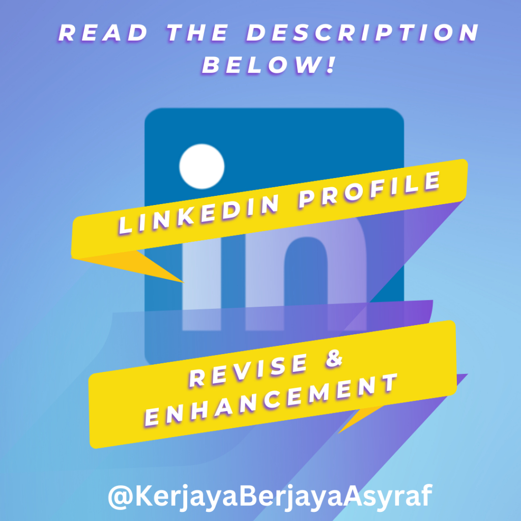 LinkedIn Profile Enhancement & Update | Shopee Malaysia LinkedIn Profile Enhancement & Update | Shopee Malaysia