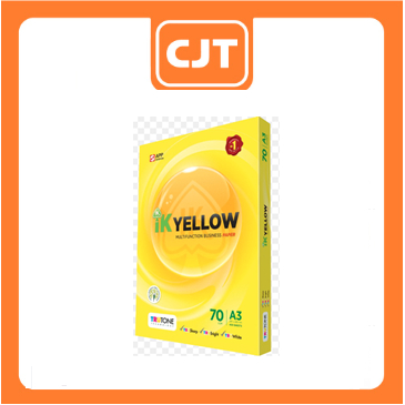 IK Yellow A3 Paper 70GSM COPIER PAPER 500s | Shopee Malaysia