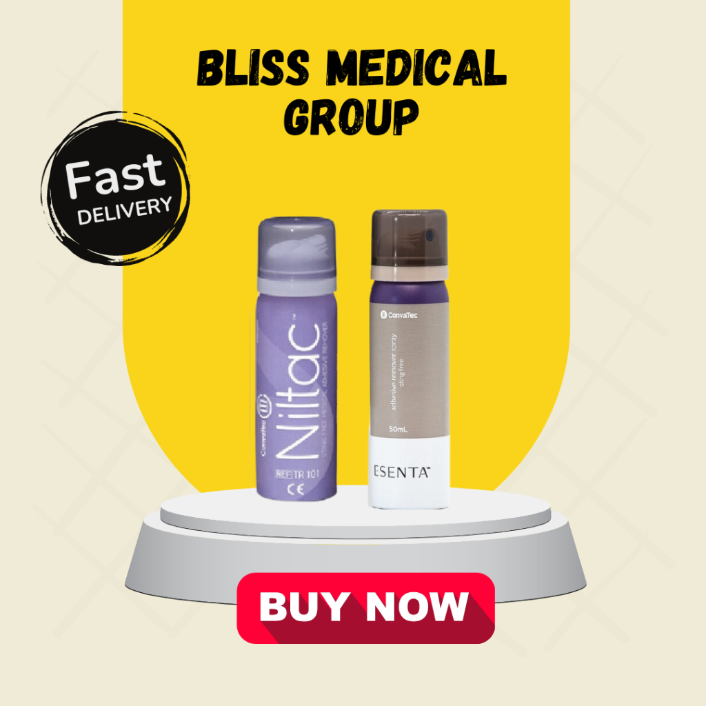 Convatec Niltac Sting Free Medical Adhesive Remover 50ml / Esenta ...