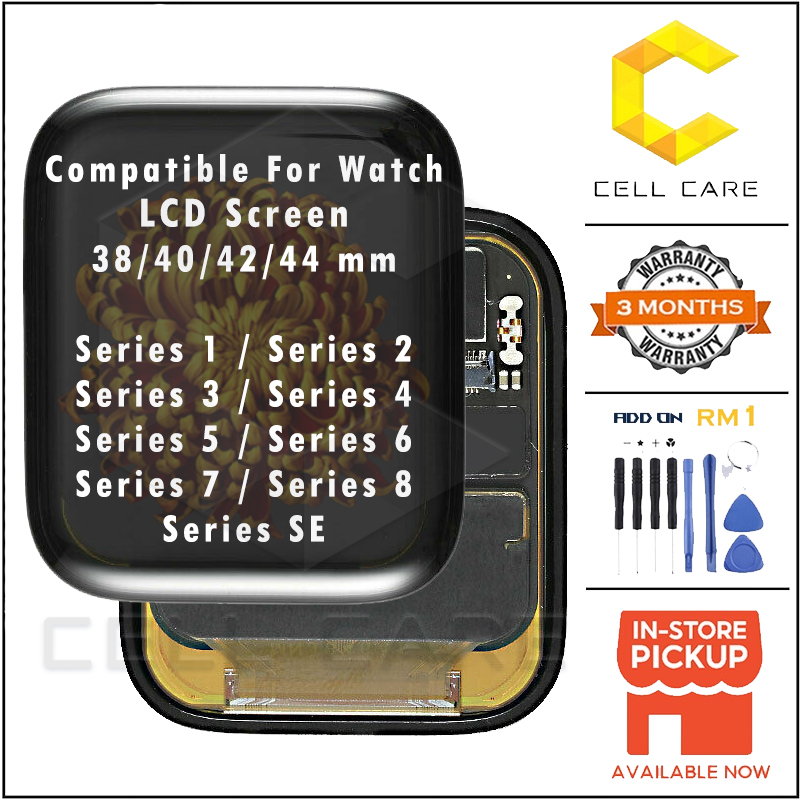 LCD Screen Touch Digitizer Compatible For Watch Series 1 2 3 4 5 6 7 8 ...